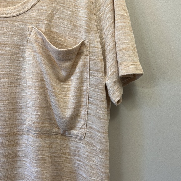 Tops | Linen Pocket Tee | Poshmark
